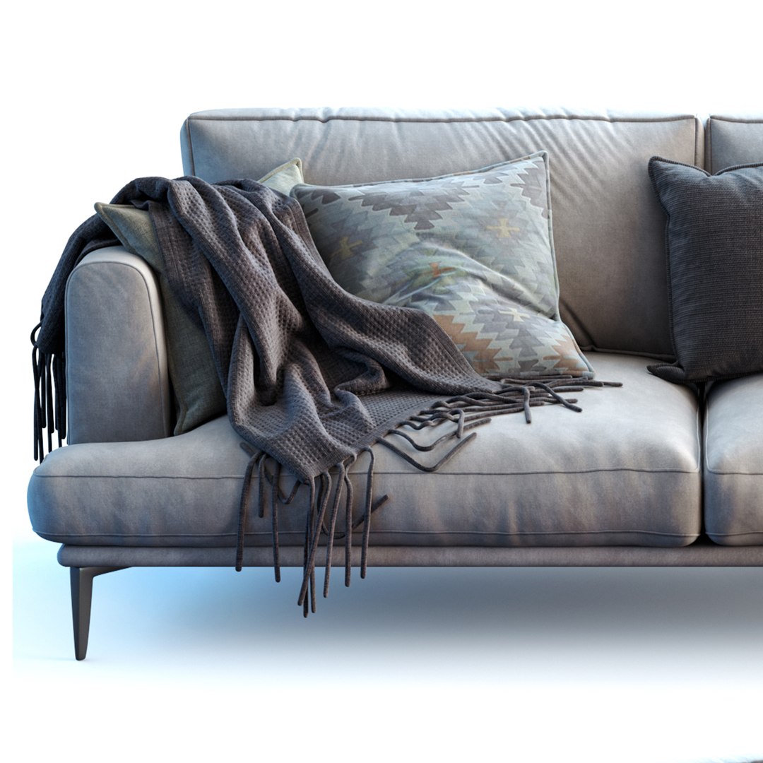 Alexis Sofa 3D Model - TurboSquid 1568845