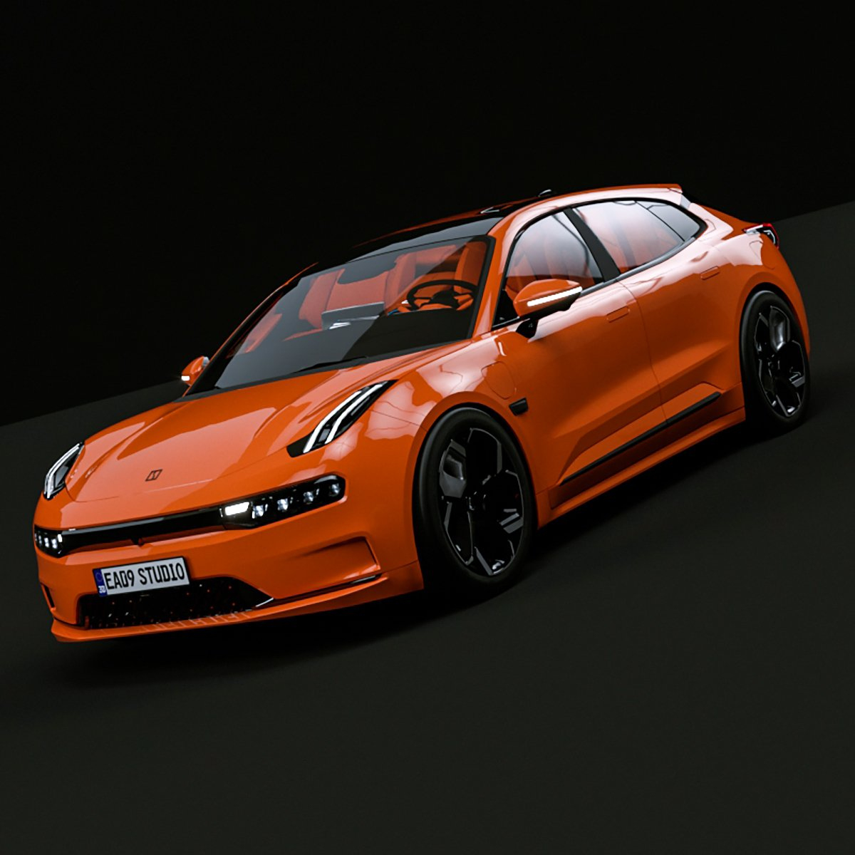 modelo 3d 2024 Geely ZEEKR 001 - TurboSquid 2351851