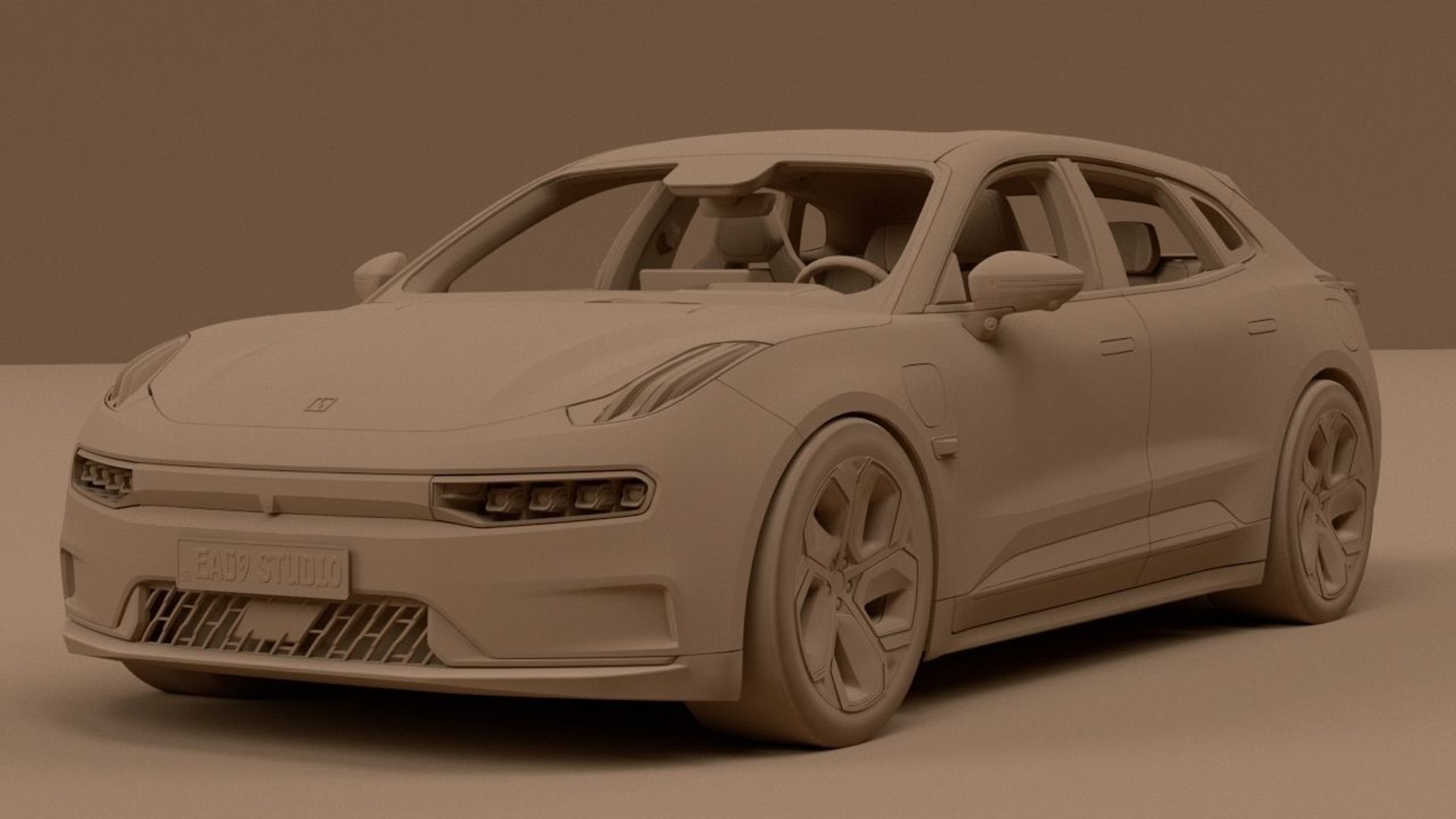 3D Model 2024 Geely ZEEKR 001 - TurboSquid 2351851