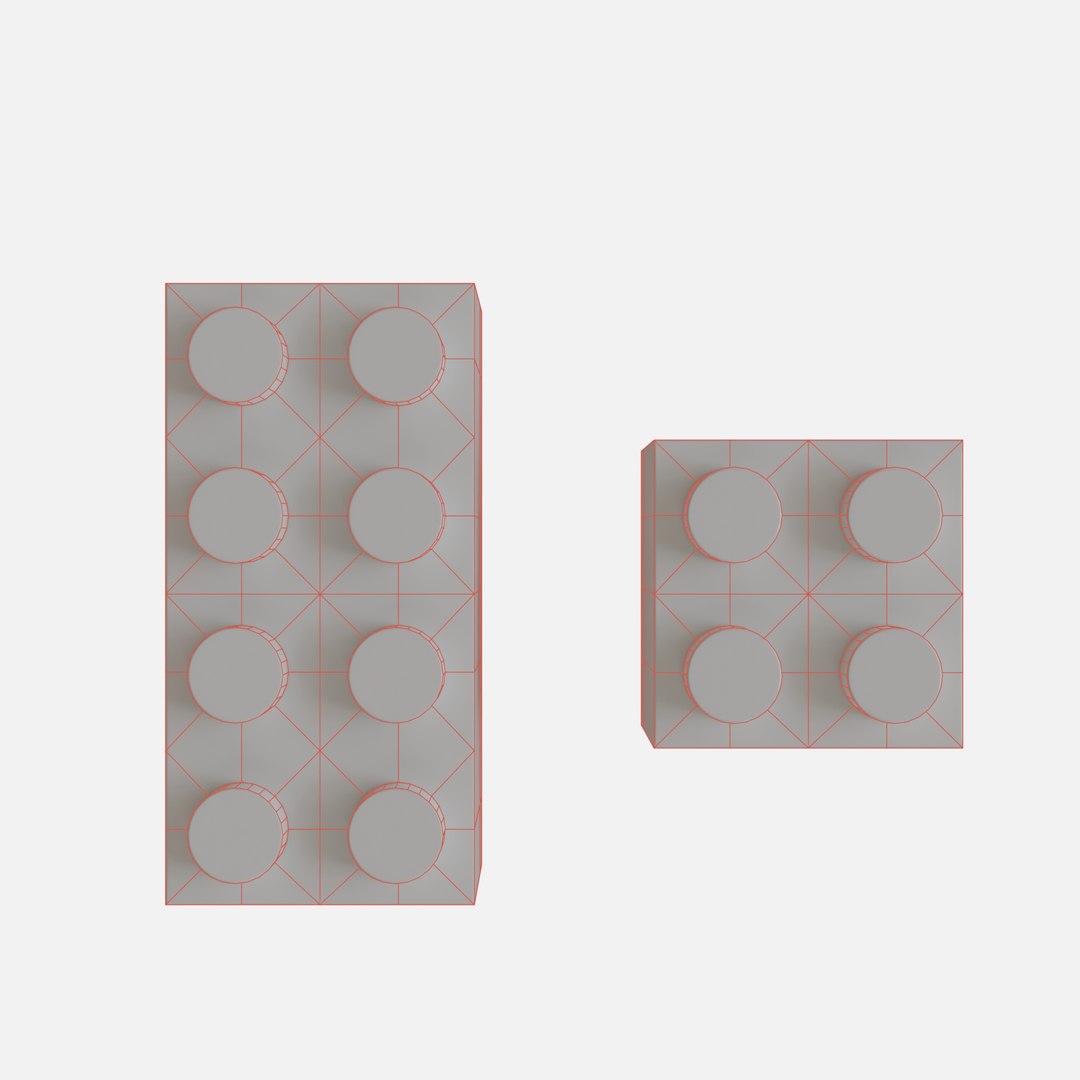 Lego Bricks 3D Model - TurboSquid 2365405