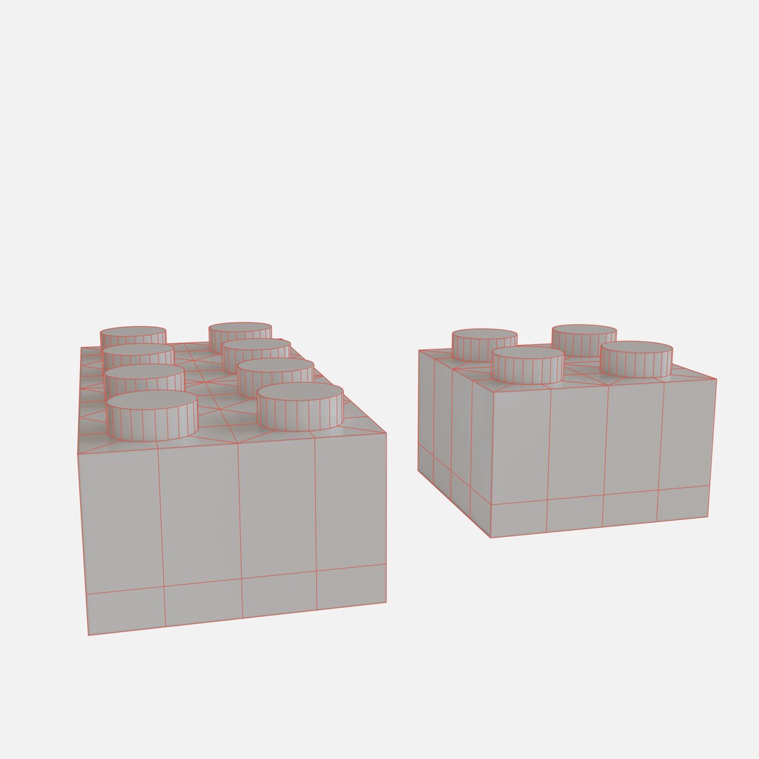 Lego Bricks 3D Model - TurboSquid 2365405