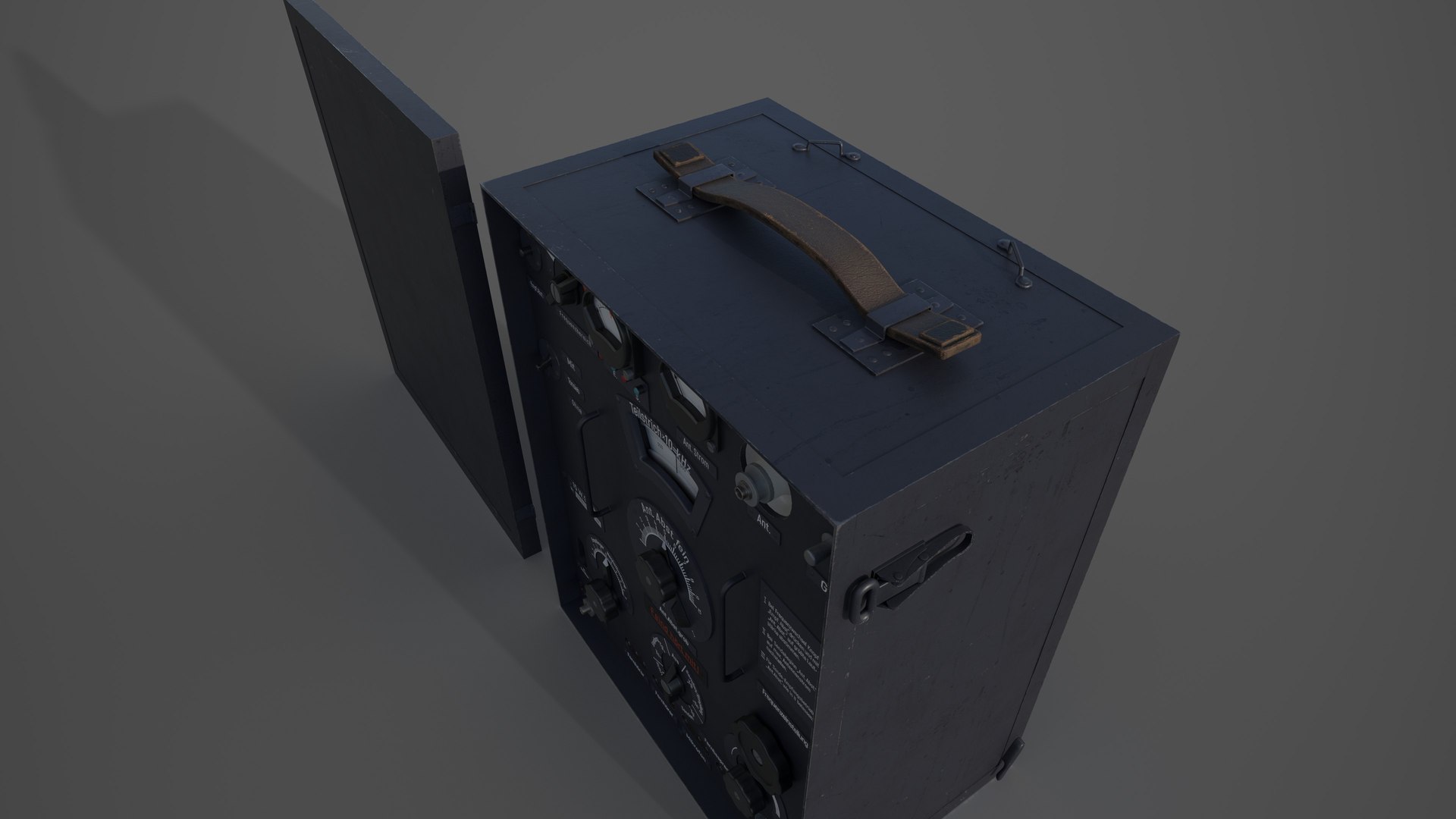 3D German World War II Radio Station - TurboSquid 2356001