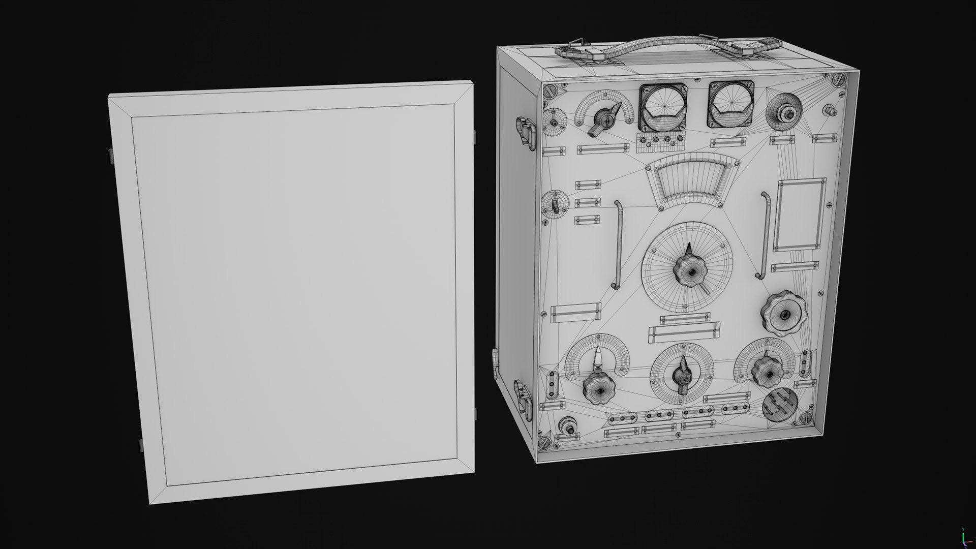 3D German World War II Radio Station - TurboSquid 2356001