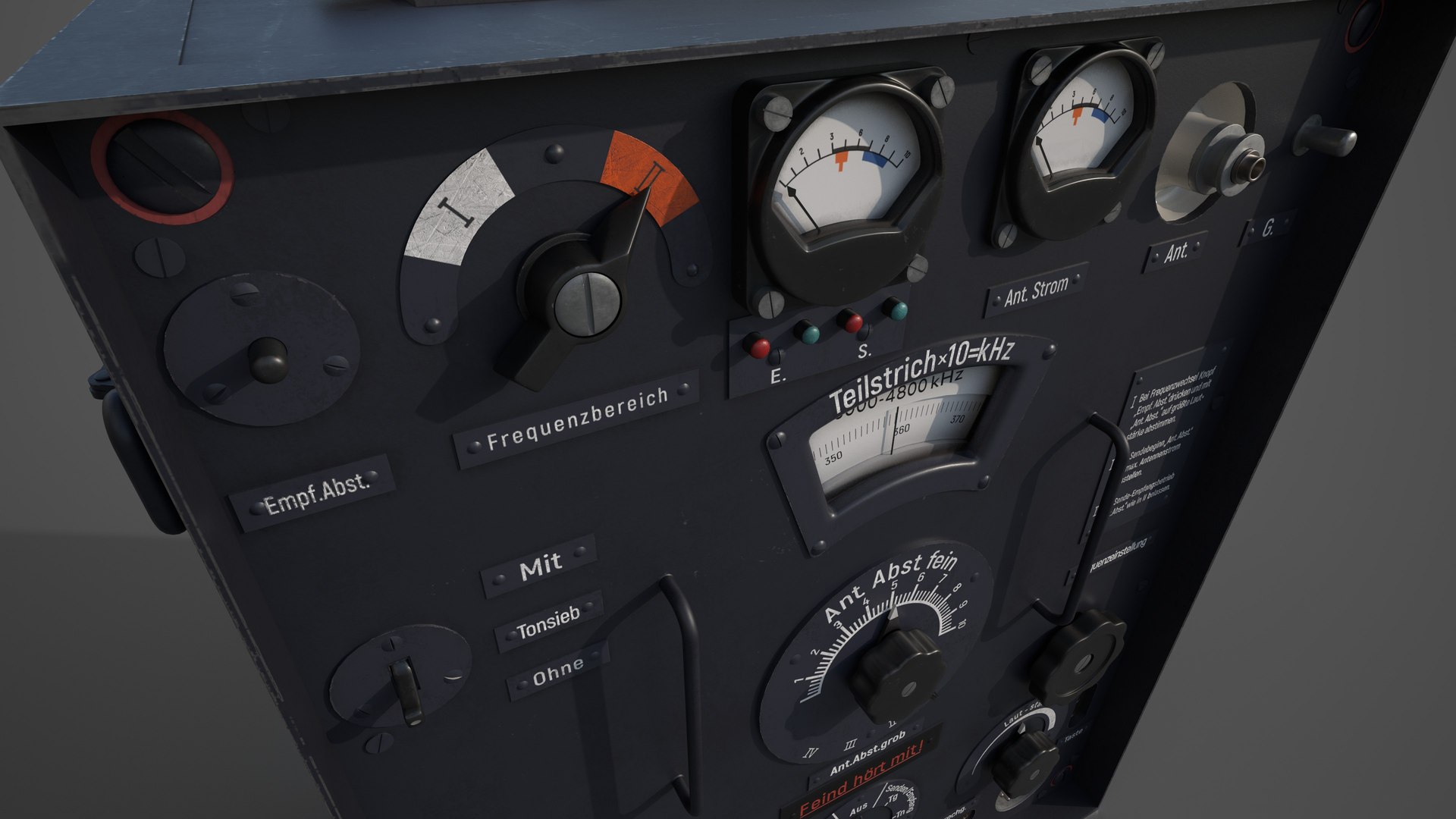 3D German World War II Radio Station - TurboSquid 2356001