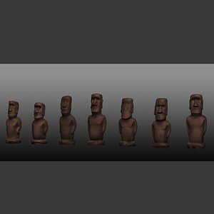 Moai 3D Models for Download | TurboSquid