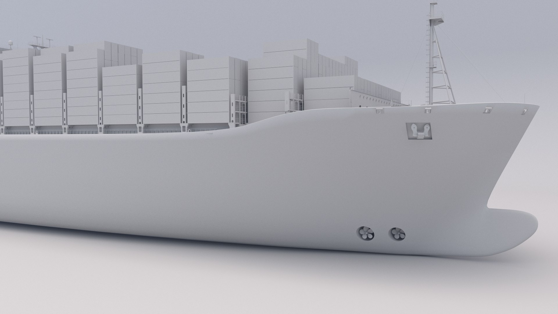 3D Model Ever Given Evergreen Container Cargo Ship - TurboSquid 1815766