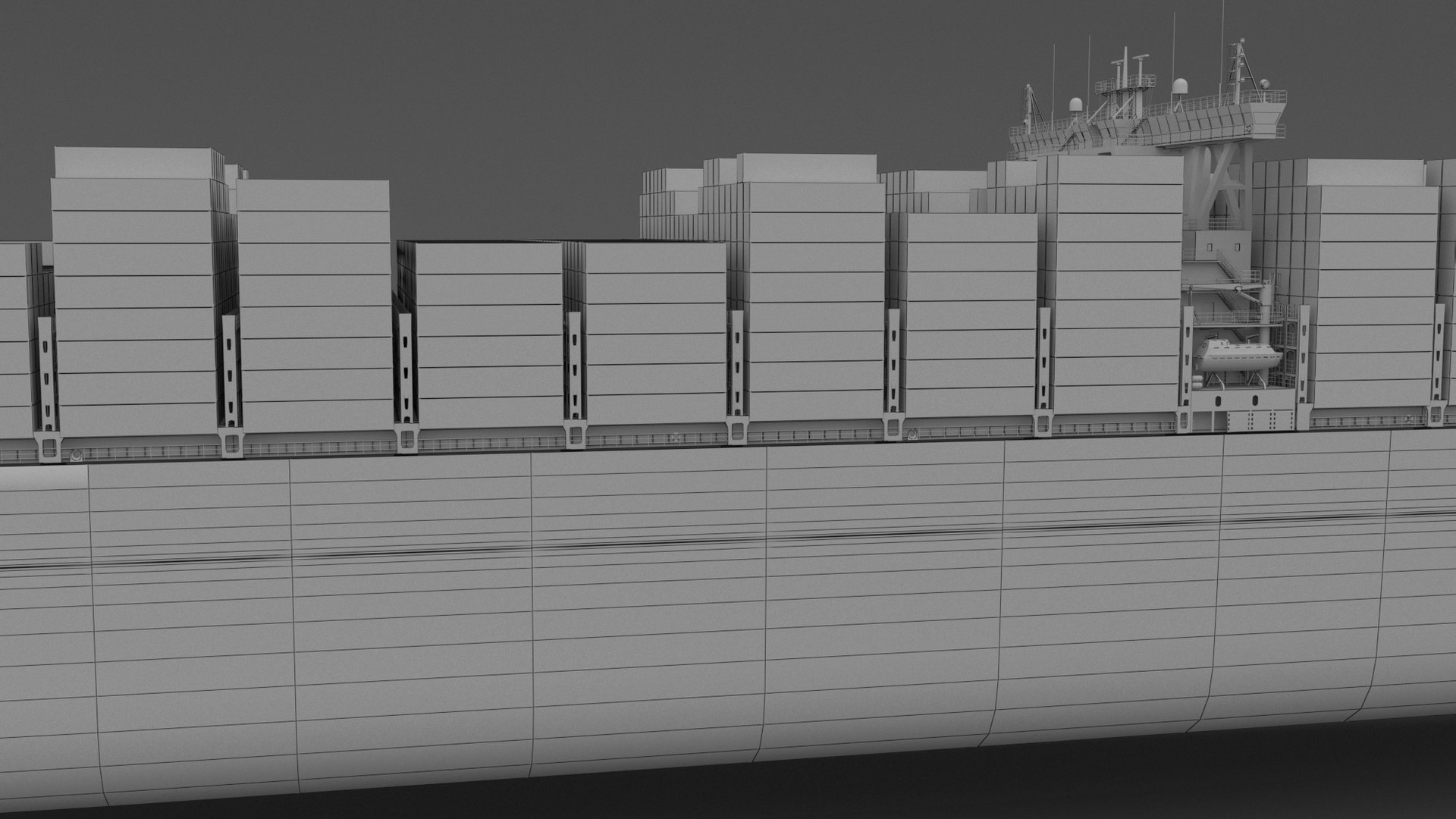 3D Model Ever Given Evergreen Container Cargo Ship - TurboSquid 1815766