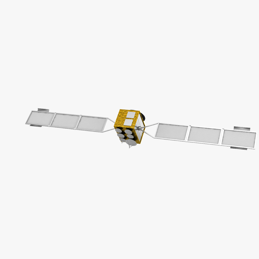 3d Communications Satellite Eks