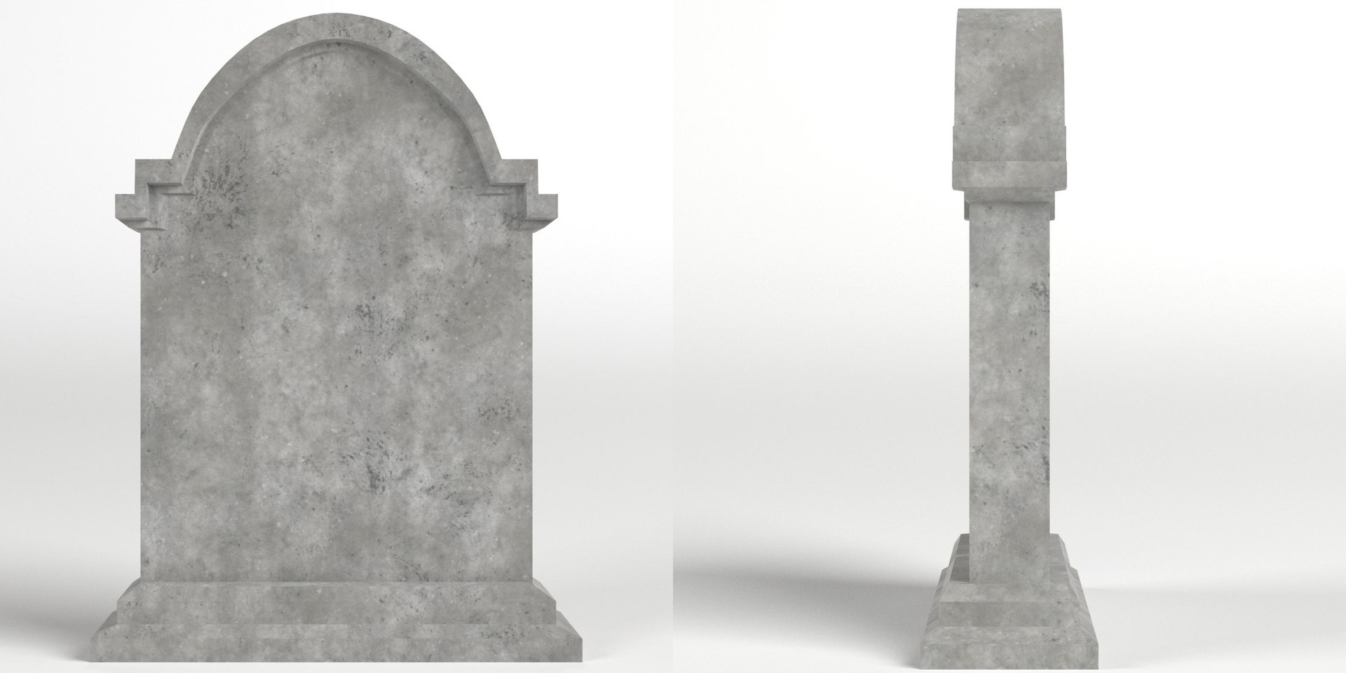 Tombstone 4 Model - TurboSquid 1412265
