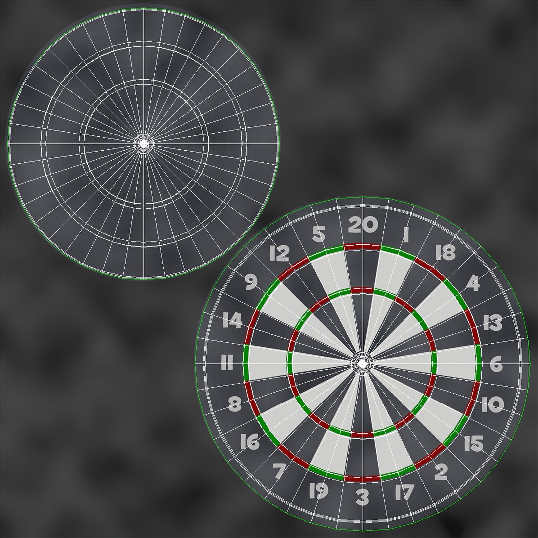 3d Model Dart Board