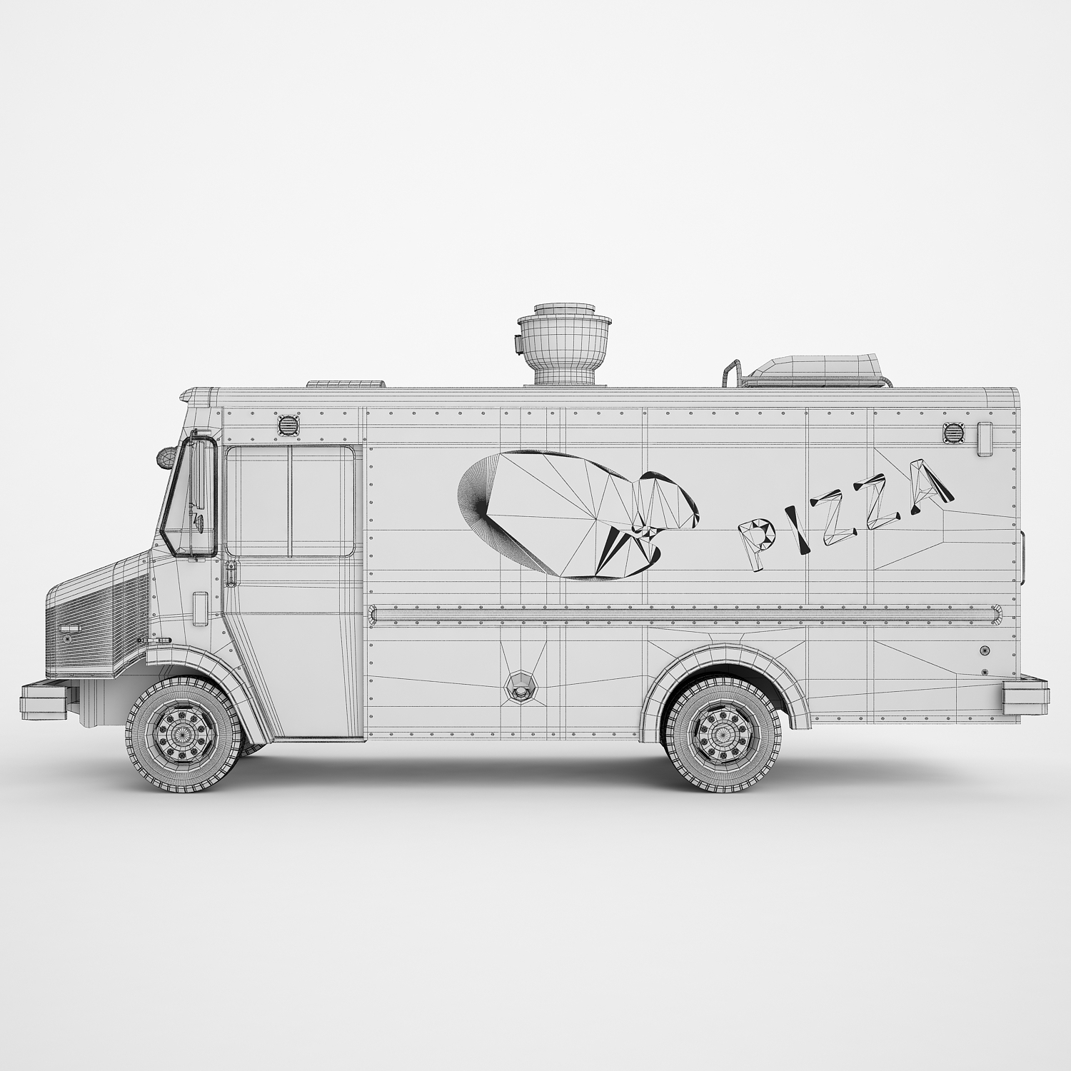 Food truck 3D model - TurboSquid 1197809