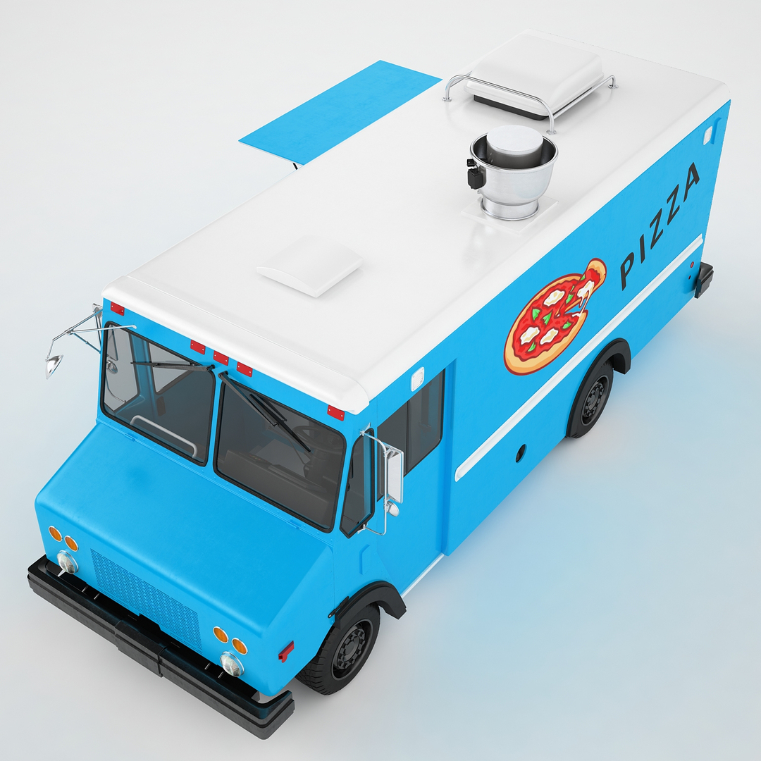Food truck 3D model - TurboSquid 1197809