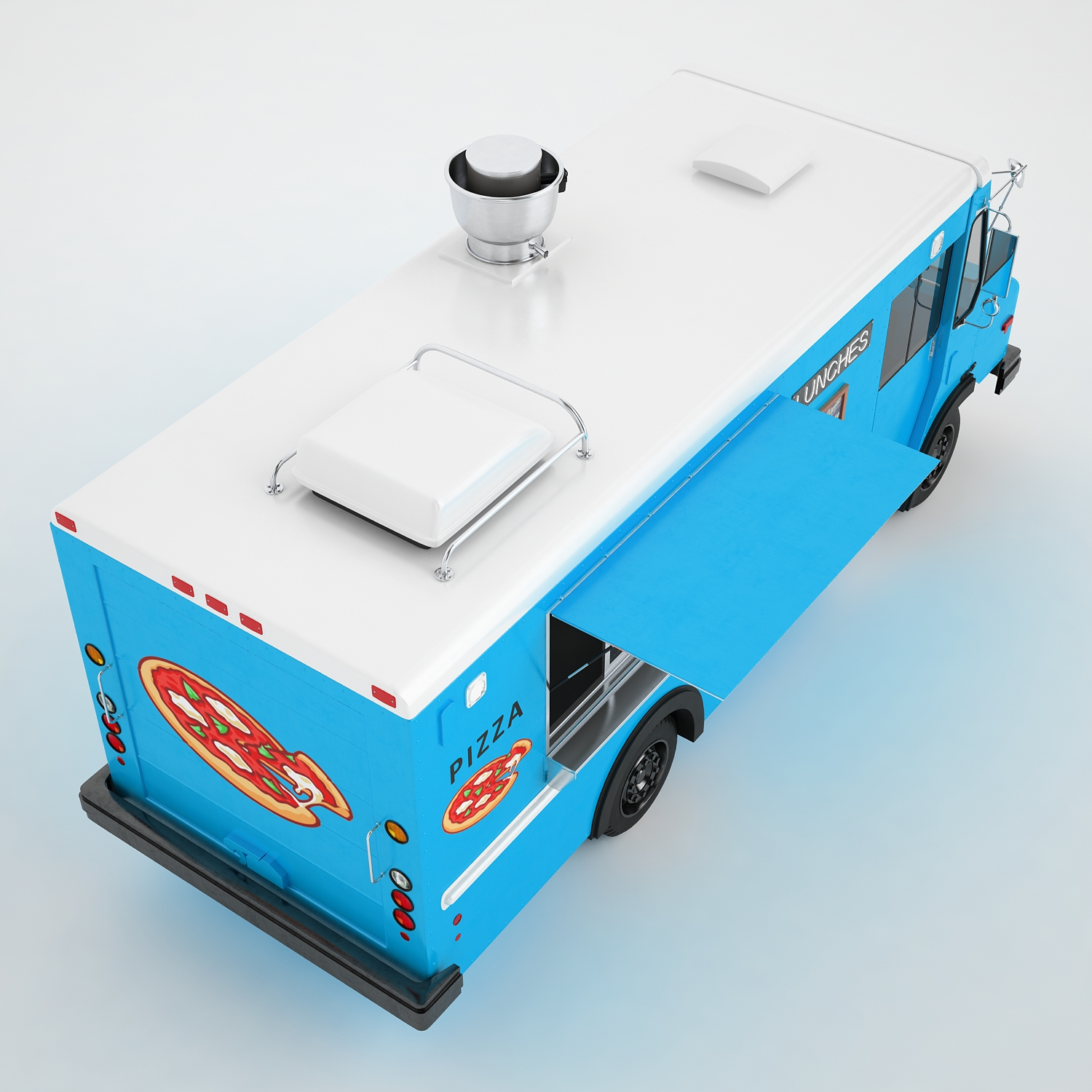 Food truck 3D model - TurboSquid 1197809