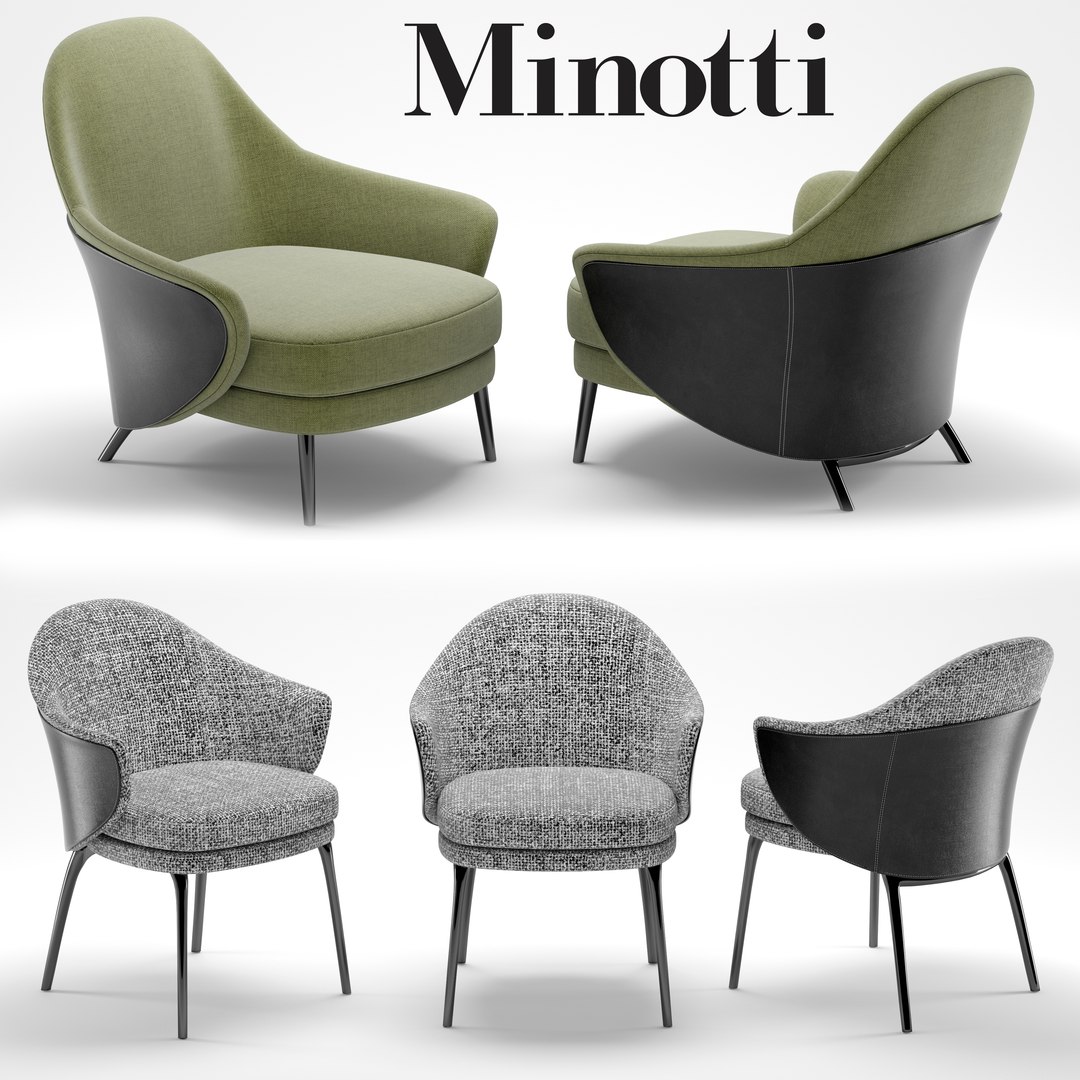 Minotti Angie Set Gamfratesi Model - TurboSquid 1401878