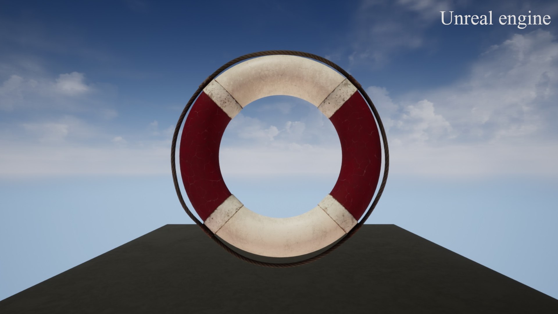 3d Model Lifebelt Pbr
