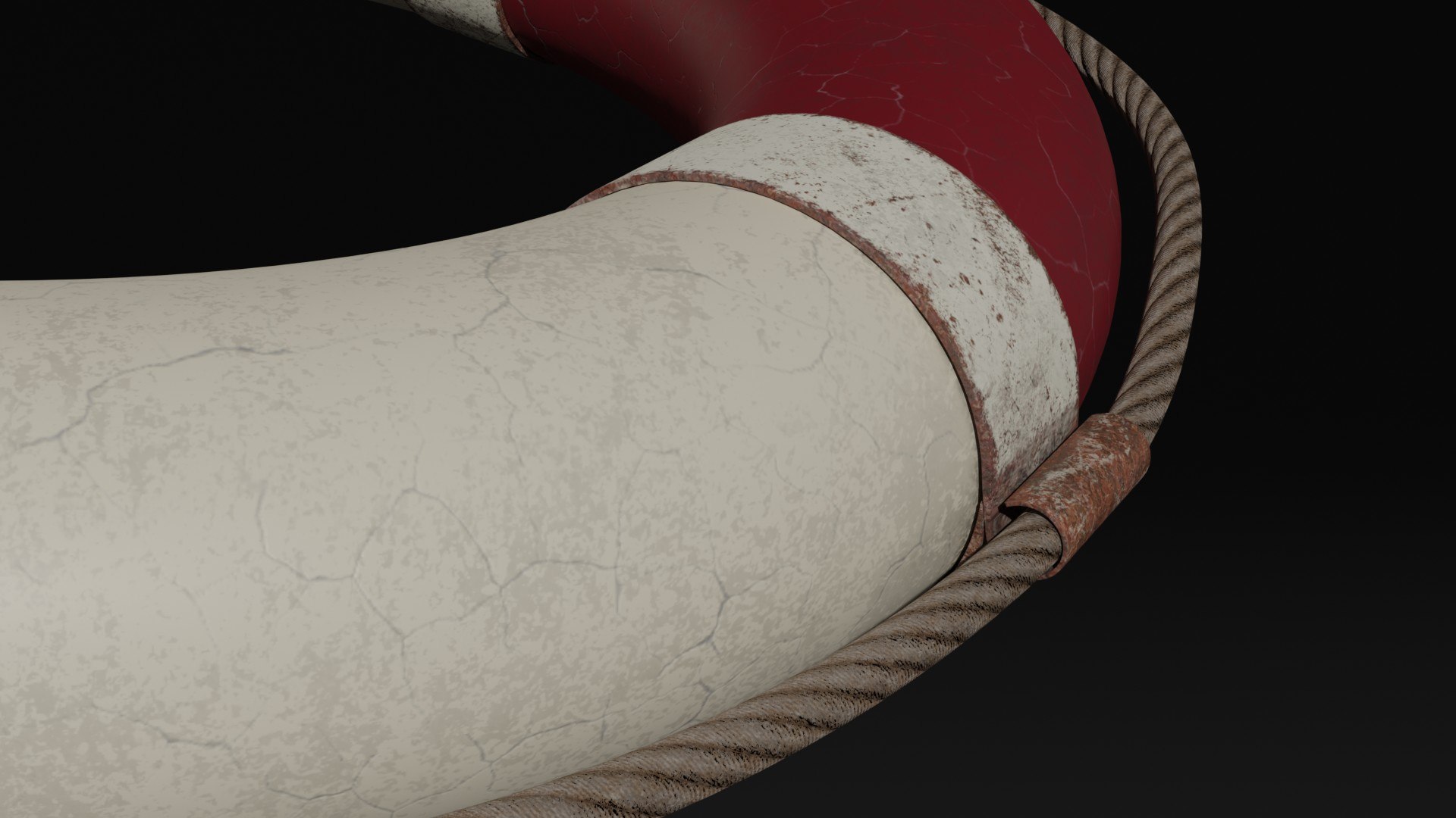 3d Model Lifebelt Pbr