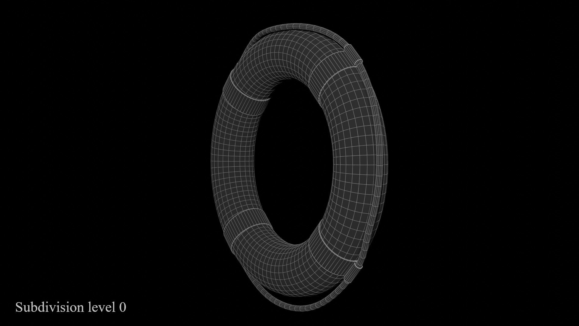 3d Model Lifebelt Pbr