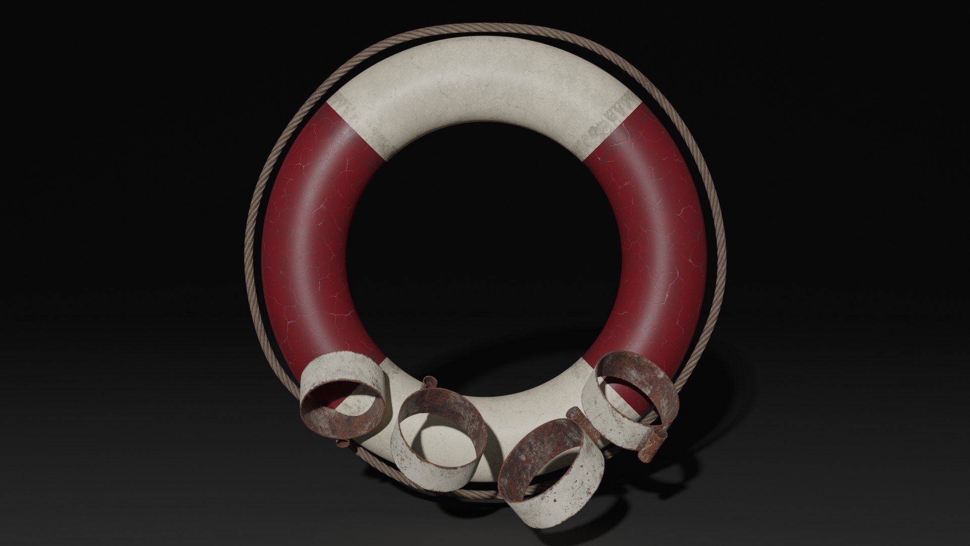 3d Model Lifebelt Pbr