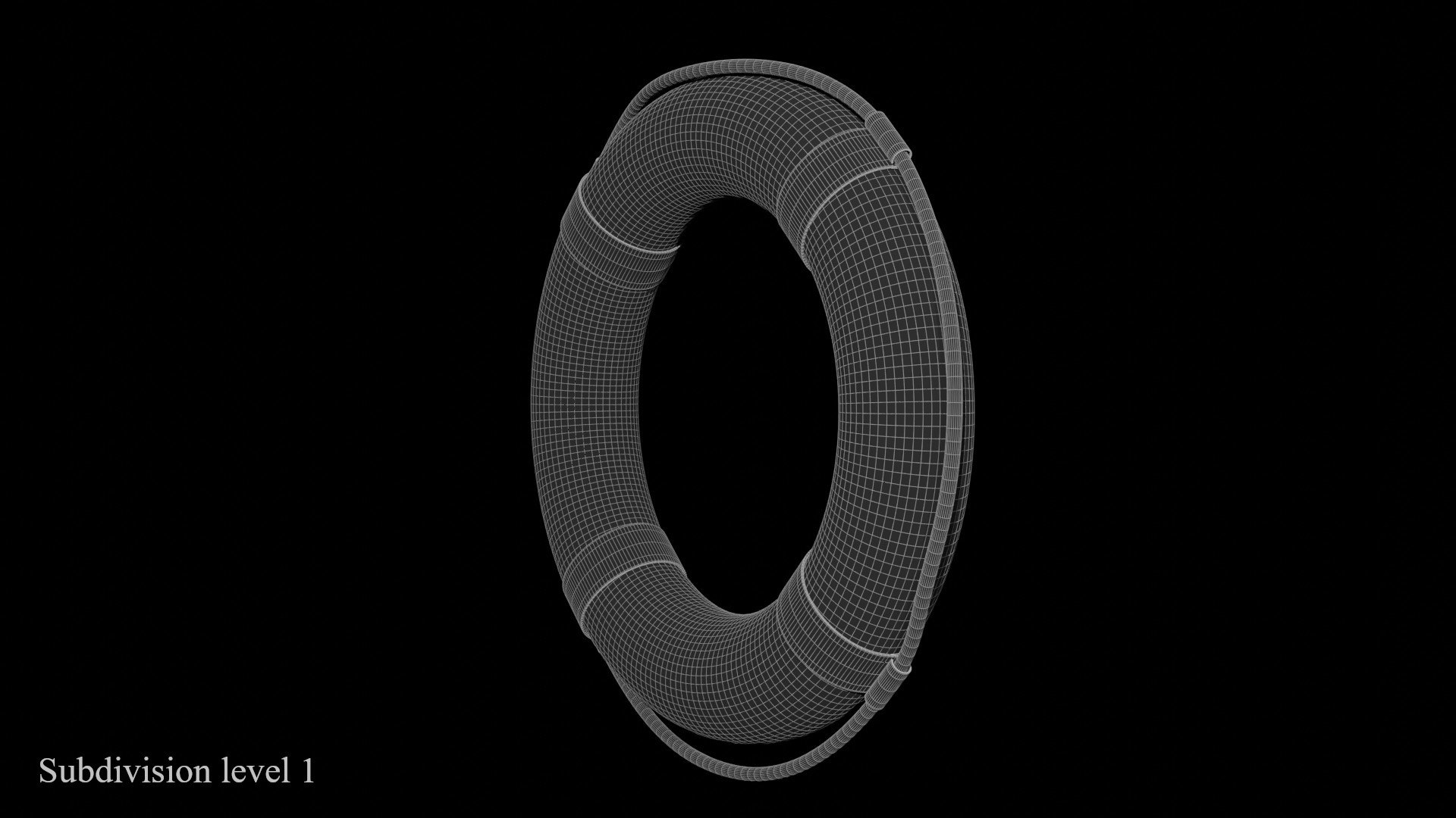 3d Model Lifebelt Pbr