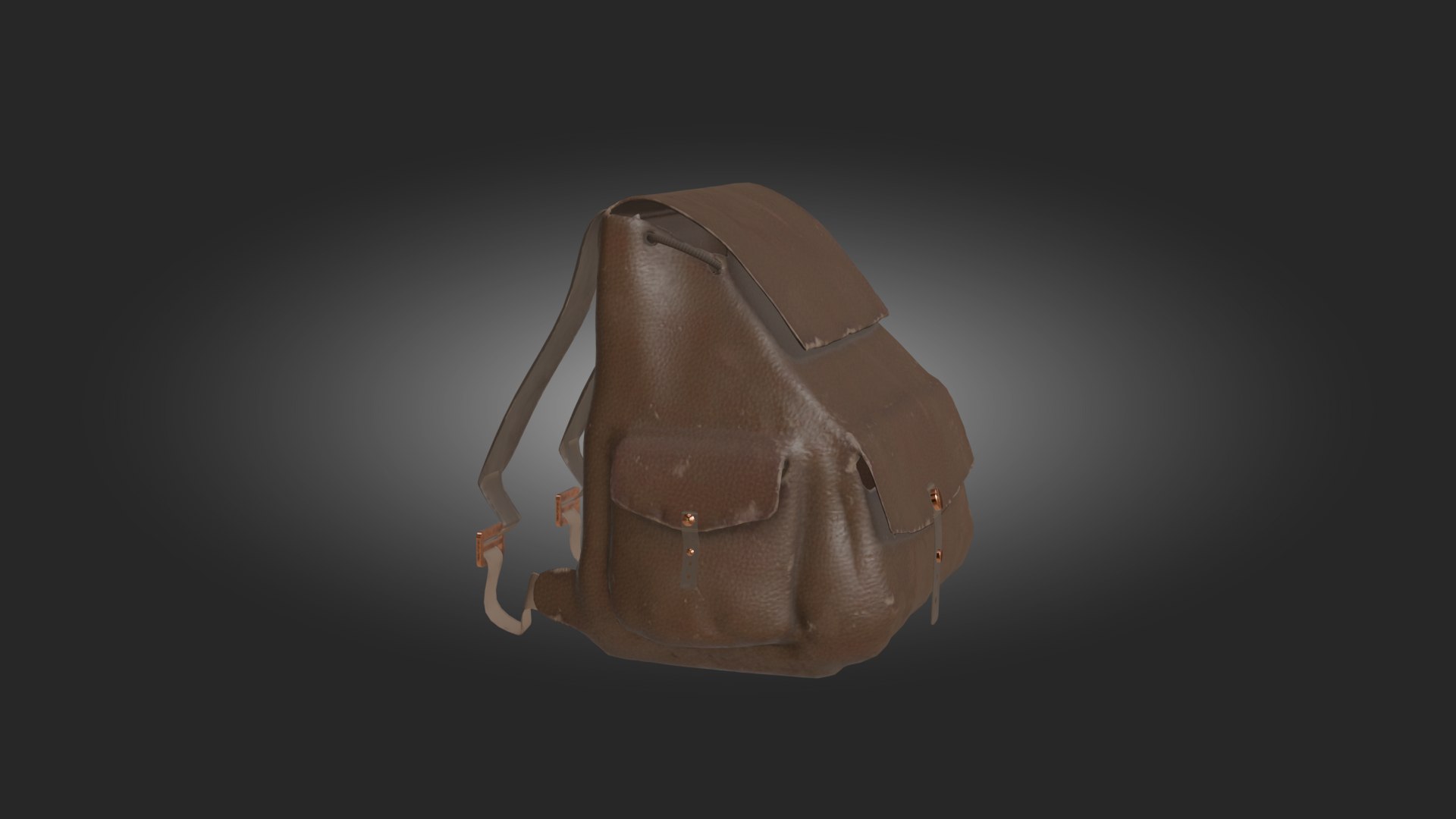 3D Photorealistic Backpack Old 3D Model - TurboSquid 2313618