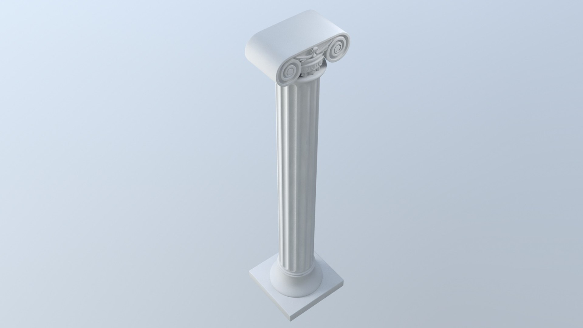 3d Model Column