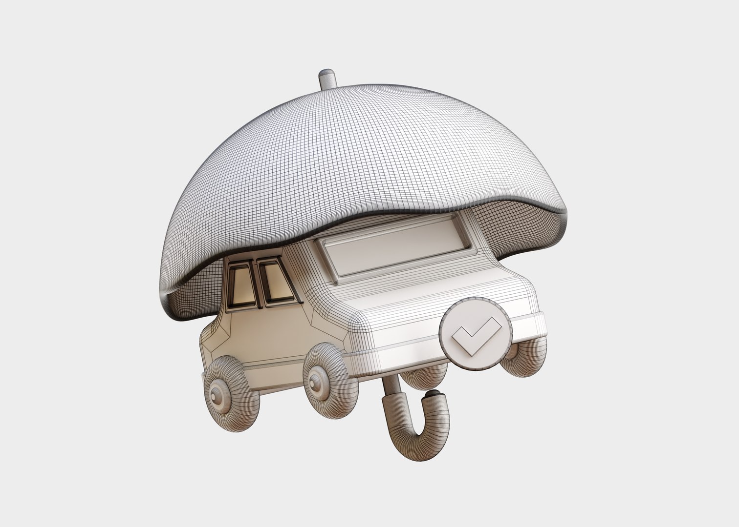 3D Model Car Insurance 3D Illustration - TurboSquid 2320659