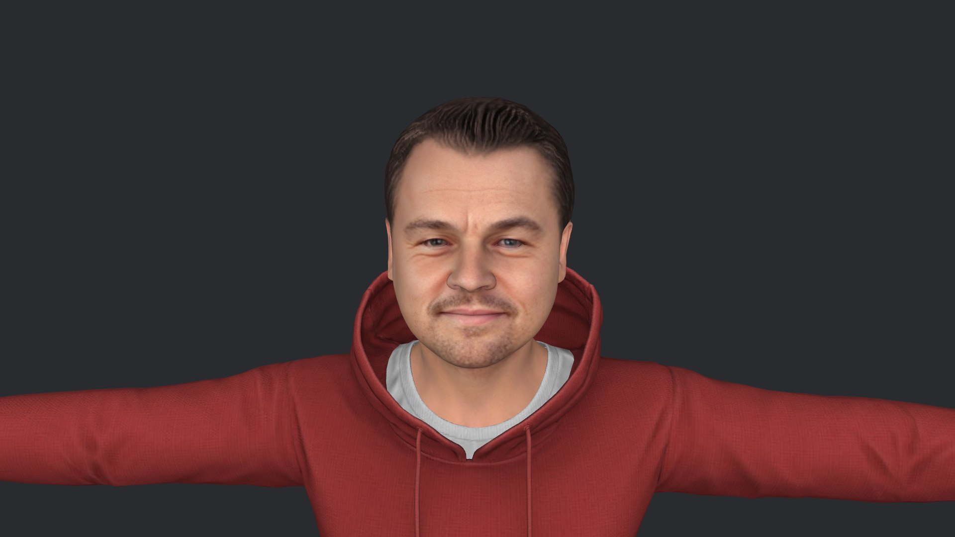 Leonardo DiCaprio Hyper Realistic Full Body Fully Rigged Character 3D ...