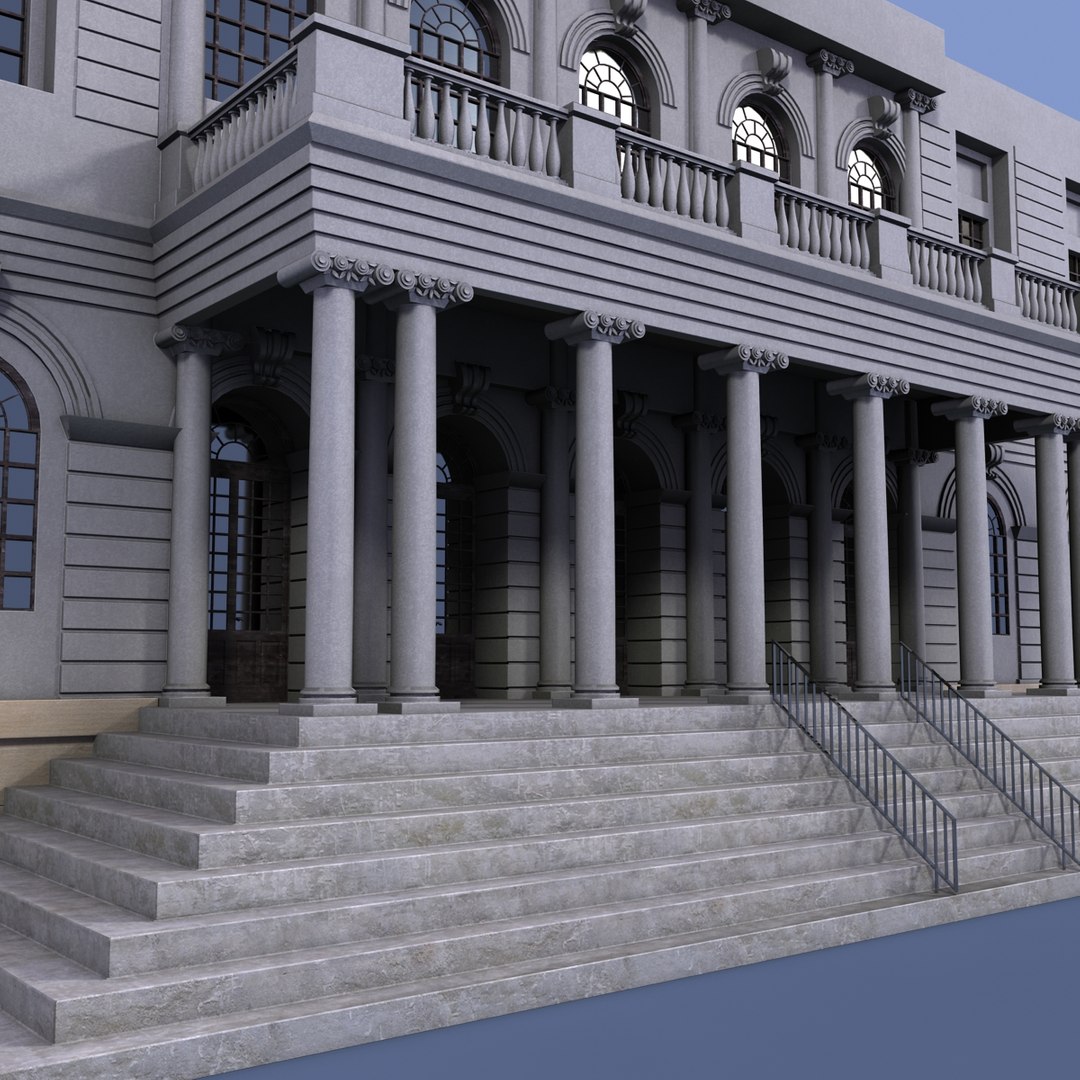 3d New York City Hall Model