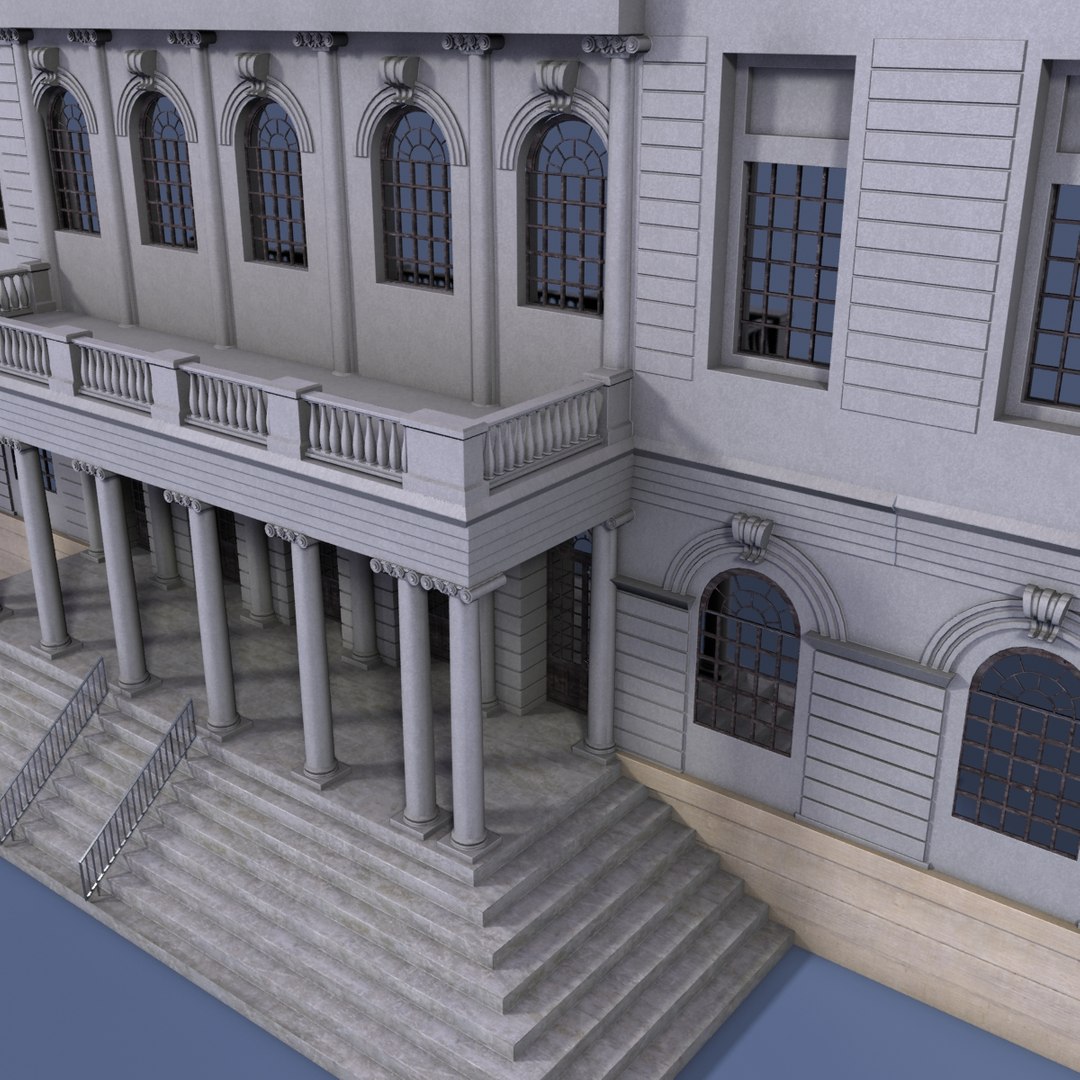 3d New York City Hall Model
