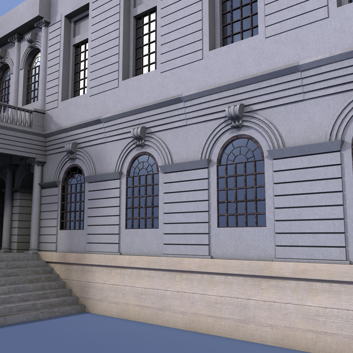 3d new york city hall model