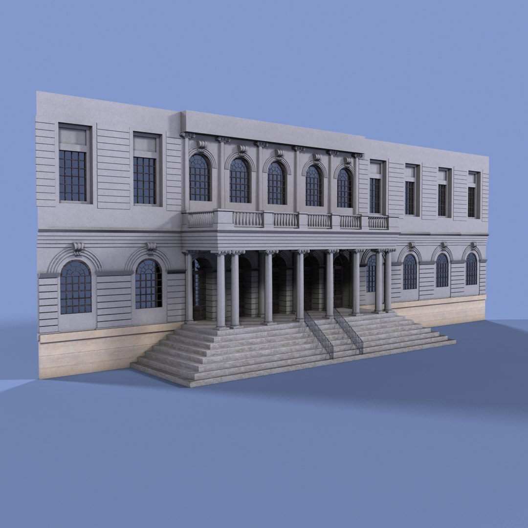 3d New York City Hall Model