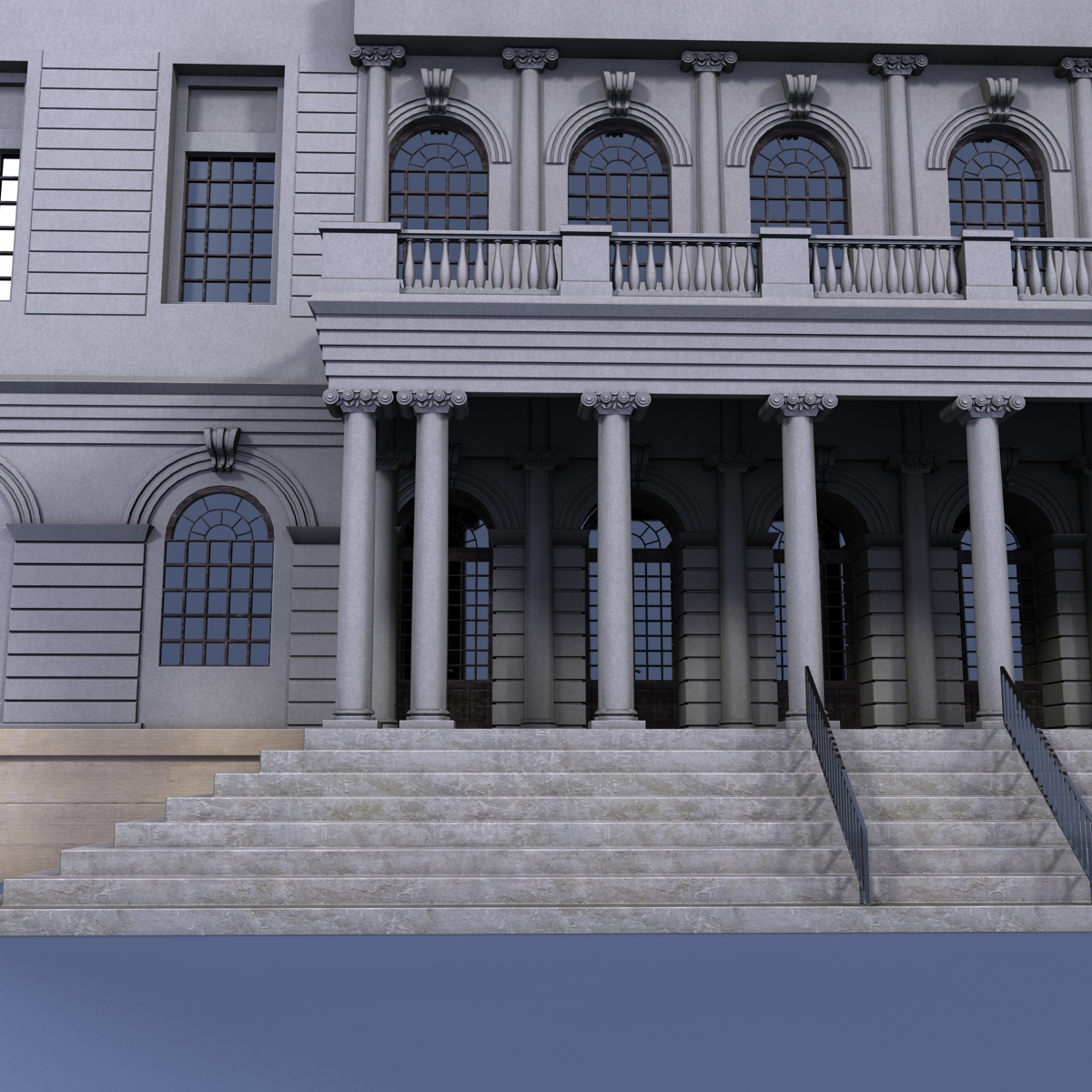 3d new york city hall model