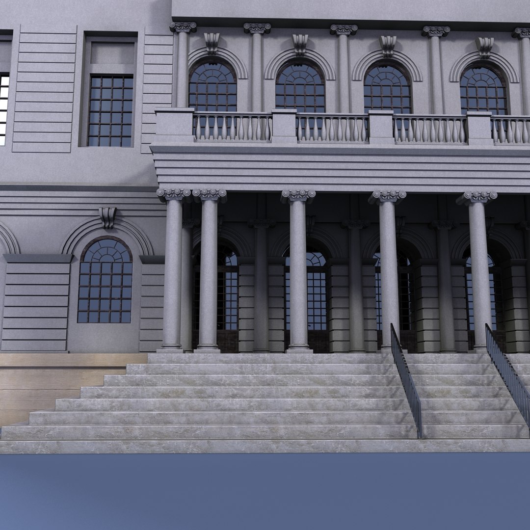 3d New York City Hall Model