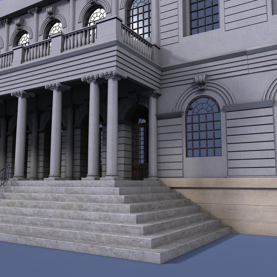 3d New York City Hall Model