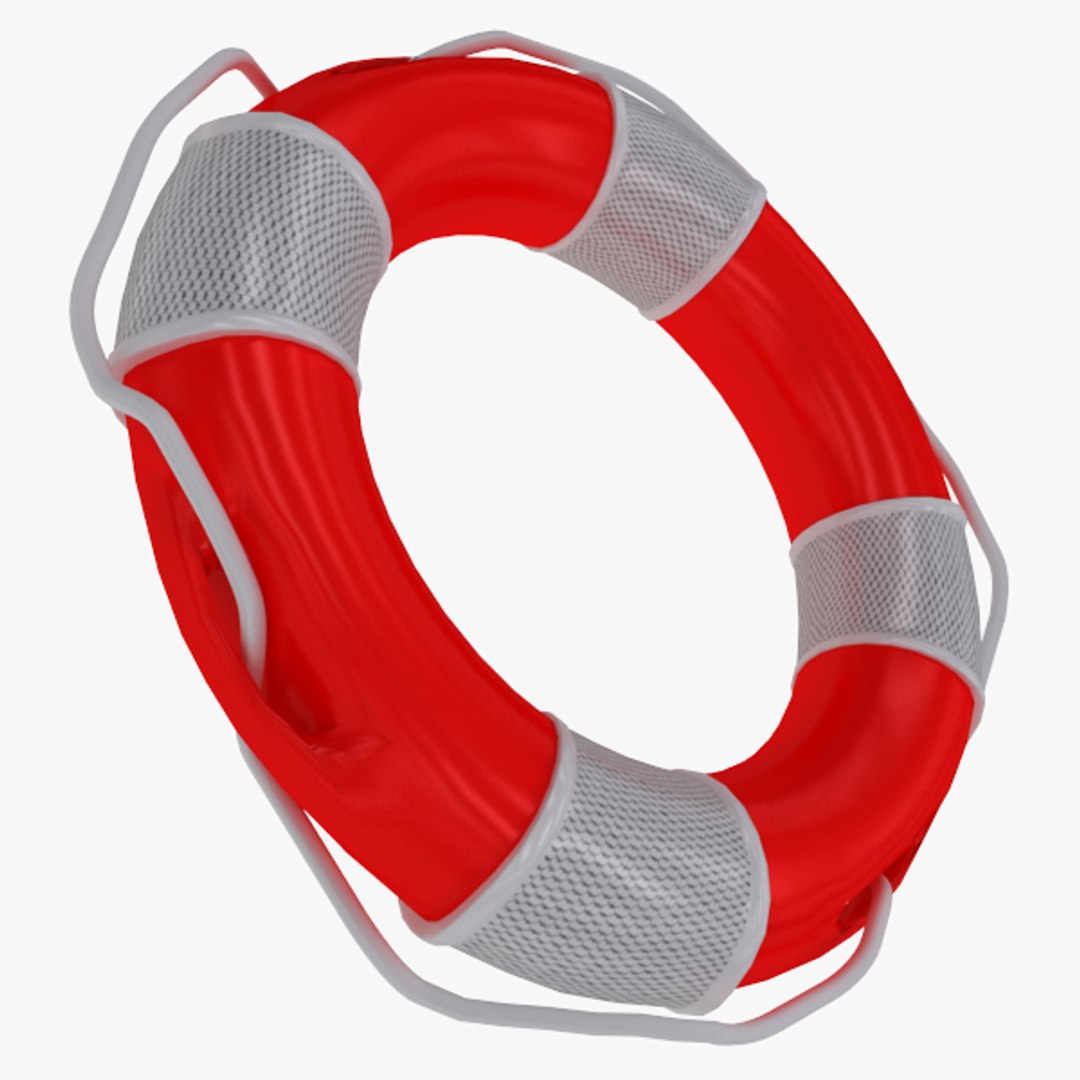 Red Lifebuoy 3d 3ds
