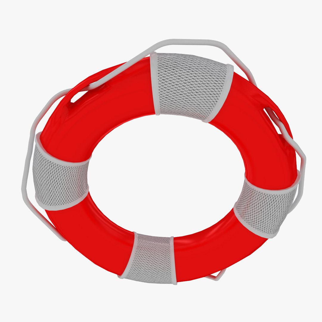 Red Lifebuoy 3d 3ds