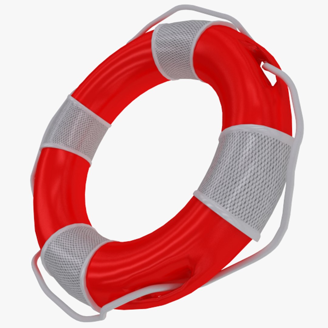 Red Lifebuoy 3d 3ds