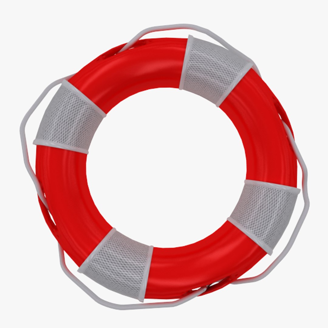 Red Lifebuoy 3d 3ds