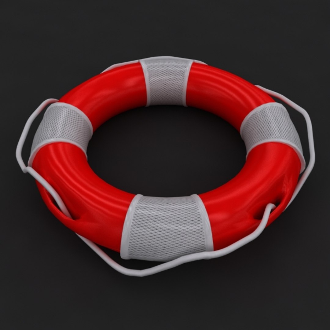 Red Lifebuoy 3d 3ds