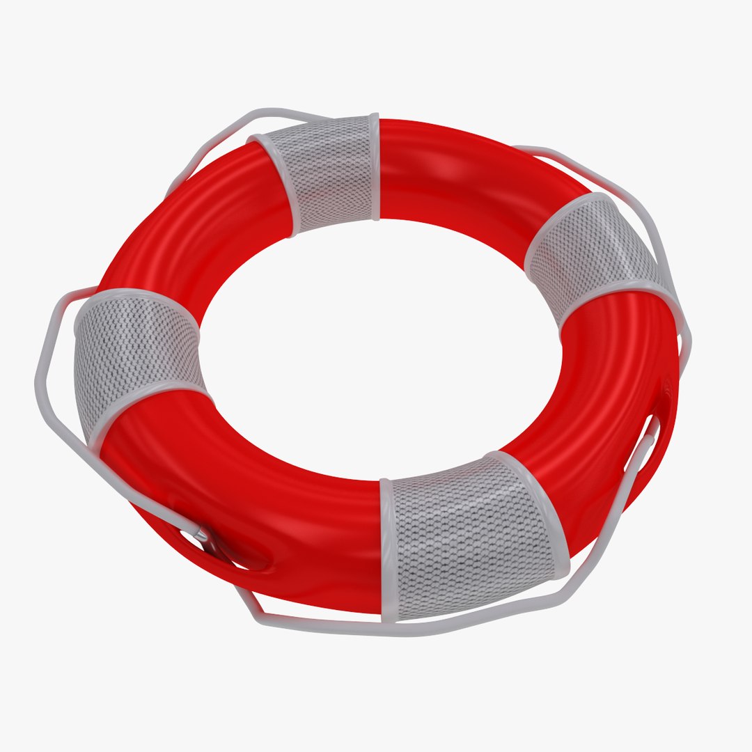 Red Lifebuoy 3d 3ds