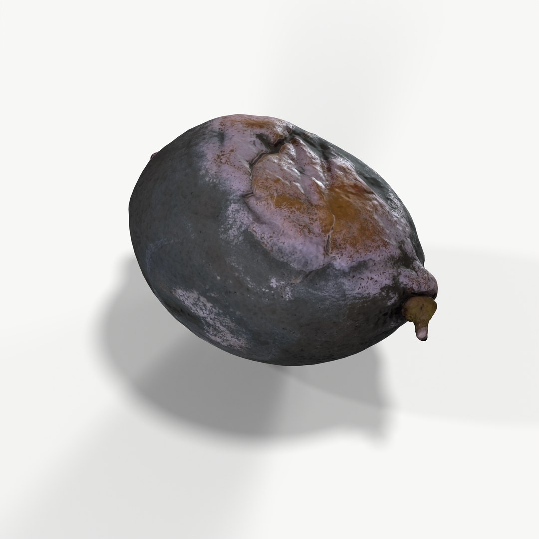 High Quality Scan Spoiled Lemon - 2 3D Model - TurboSquid 2189924