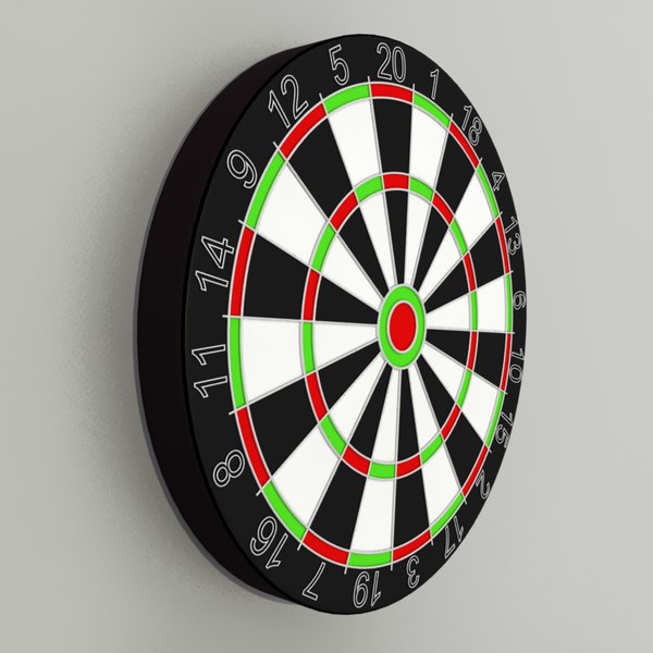 3d darts board