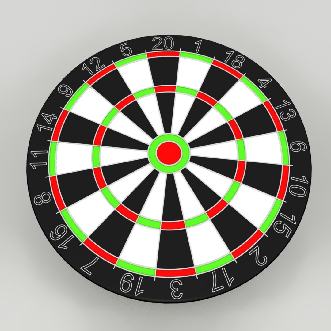 3d Darts Board