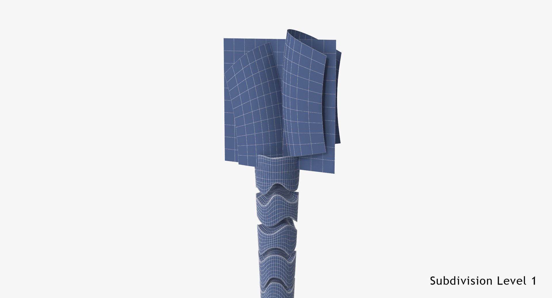2016 Olympic Lit Torch C4d