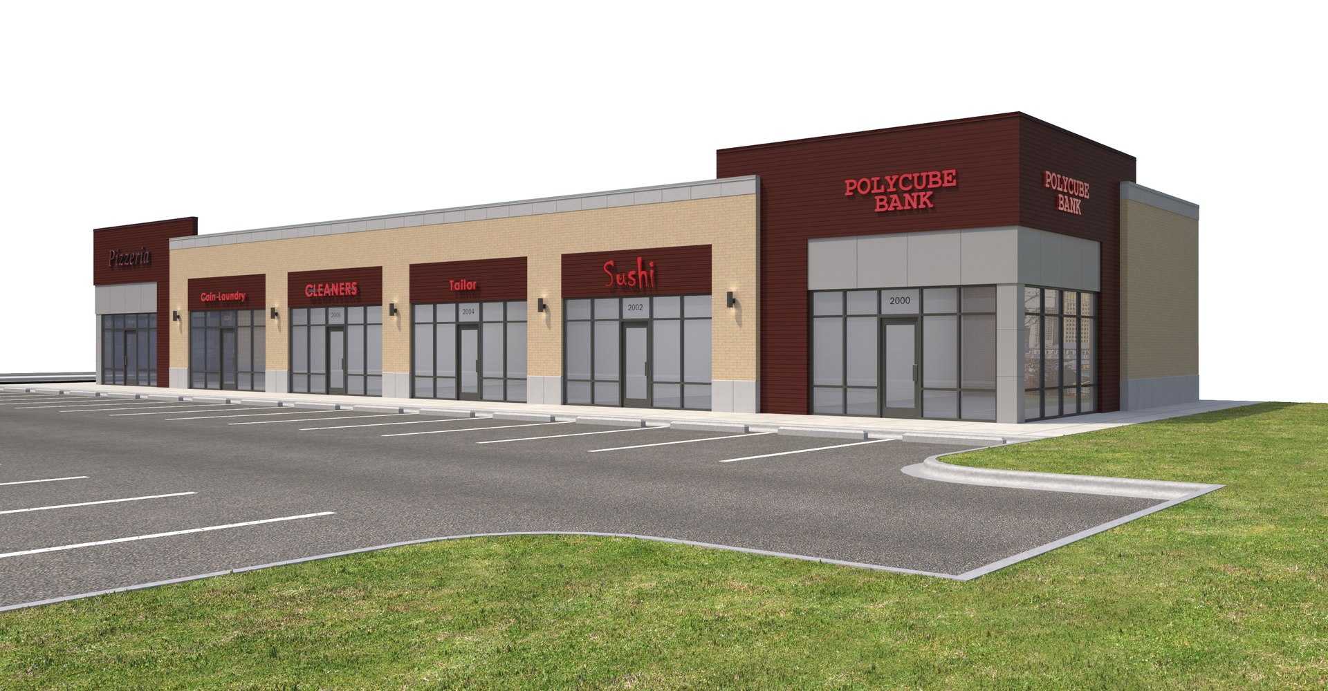 Retail Store Mall 3D - TurboSquid 1656901