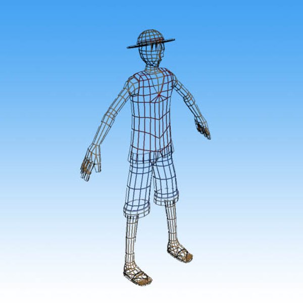 modelo 3d Luffy.3DS - TurboSquid 374804
