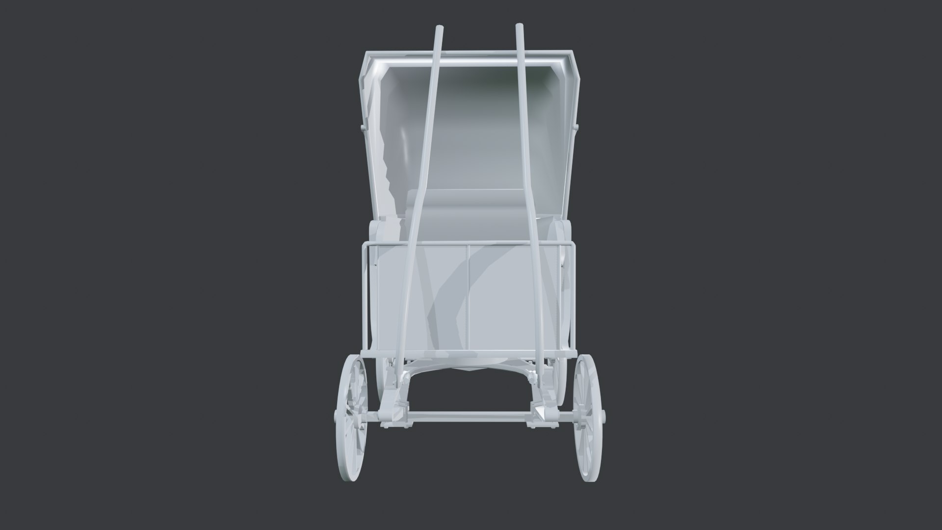 Cab Phaeton Folded Low-poly 3D Model - TurboSquid 2322712