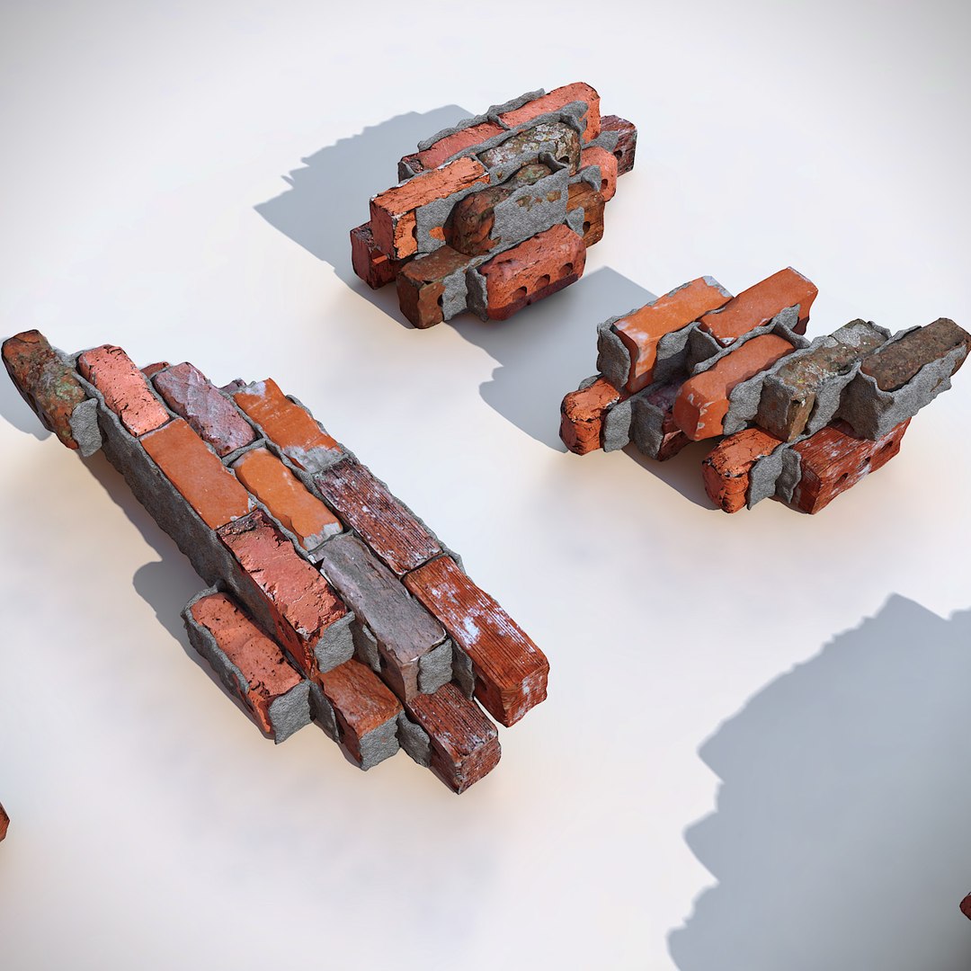 Brick V-ray 3d Model