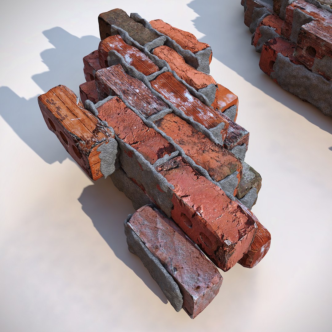 Brick V-ray 3d Model