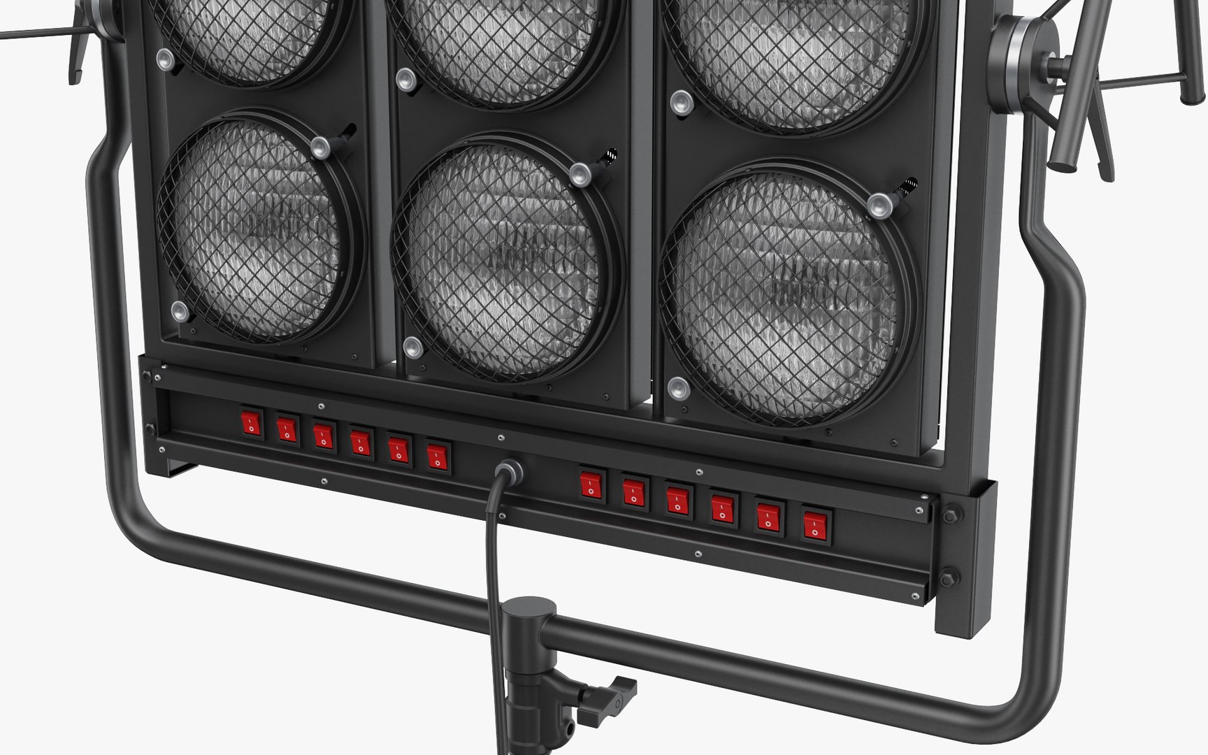 3D Maxi Brute Nine Light 9000 Watts Model - TurboSquid 1826752